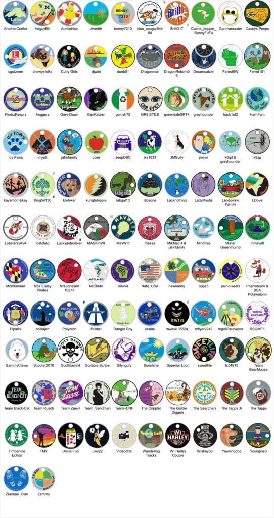 A LIST OF EVERY WISCONSIN-BASED PATHTAG OWNER – Wisconsin Geocaching ...
